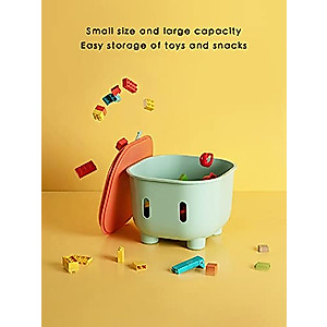 TJLSS Box for Toys Multifunctional Sofa Stool Wardrobe Finishing Bins Clothing Underwear Shirt Storage Boxes (Color : OneColor)