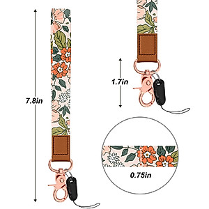 Rimilak Wristlet Keychain, Wrist Lanyard Key Chain for Women Men Car Keys ID Badges Card Wallet Phone Camera