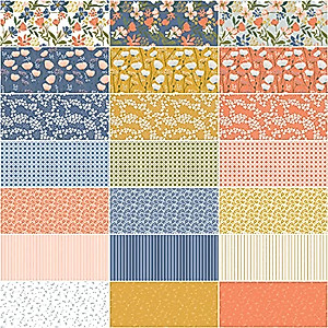 Simple Simon & Company with a Flourish 10" Stacker 42 10-inch Squares Riley Blake 10-12730-42