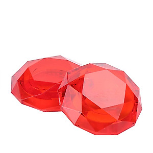 Thumb Grips Cover Professional Silicone Controller Thumb Stick Grip Joystick Button Cap Cover Universal Rocker Cap for PS3/PS4(red)