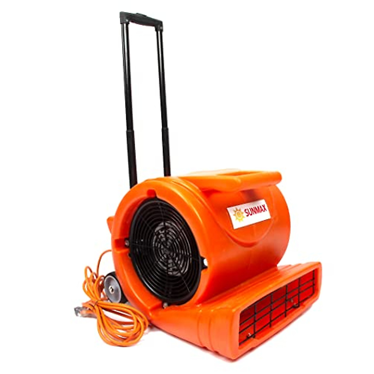 Generic 3-Speed Air Mover 1.3HP 5000 CFM Powerful Floor Blower Carpet Dryers Janitoral Floor Dryer with Telescopic Handle, Wheels