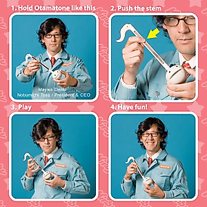 Otamatone Electronic Musical Instrument Portable Synthesizer Kirby Regular + Melody 2 Piece Bundle