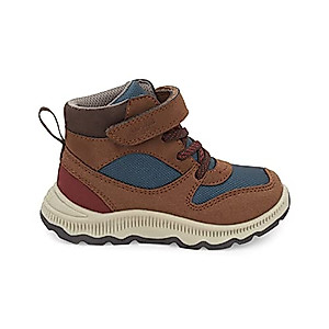 OshKosh B'Gosh Boy's Shaye Fashion Boot, Brown, 12 Little Kid