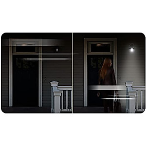 GE Lighting LED+ Outdoor Security Flood Light Bulb with Motion Sensor, Warm White, Dusk to Dawn Setting, Medium Base, 90 Watt Replacement, 1 Count (Pack of 1)