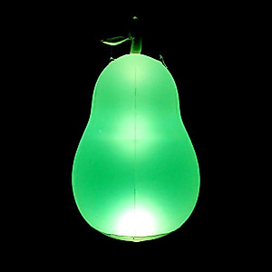 Floating Pool Lights, LED Night Light Ball, Avocado Shaped Waterproof Inflatable Glowing Ball Pond Lights with Remote Control 16 Colors Changing for Party Wedding Garden Decor