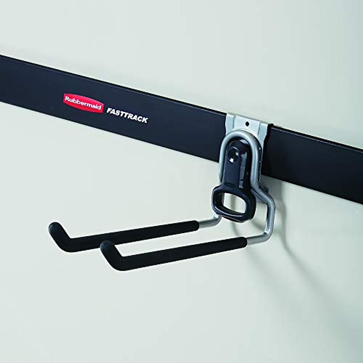 Rubbermaid Fast Track Wall Mounted Garage Storage Utility Multi Hook (2 Pack)