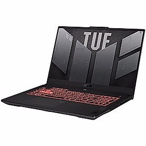 EXCaliberPC 2023 ASUS TUF Gaming A17 FA707NU-DS74 (AMD Ryzen 7 7735HS, 32GB RAM, 1TB NVMe SSD, RTX 4050 6GB, 17.3" 144Hz FHD, Windows 11) Gaming Notebook - Mecha Gray