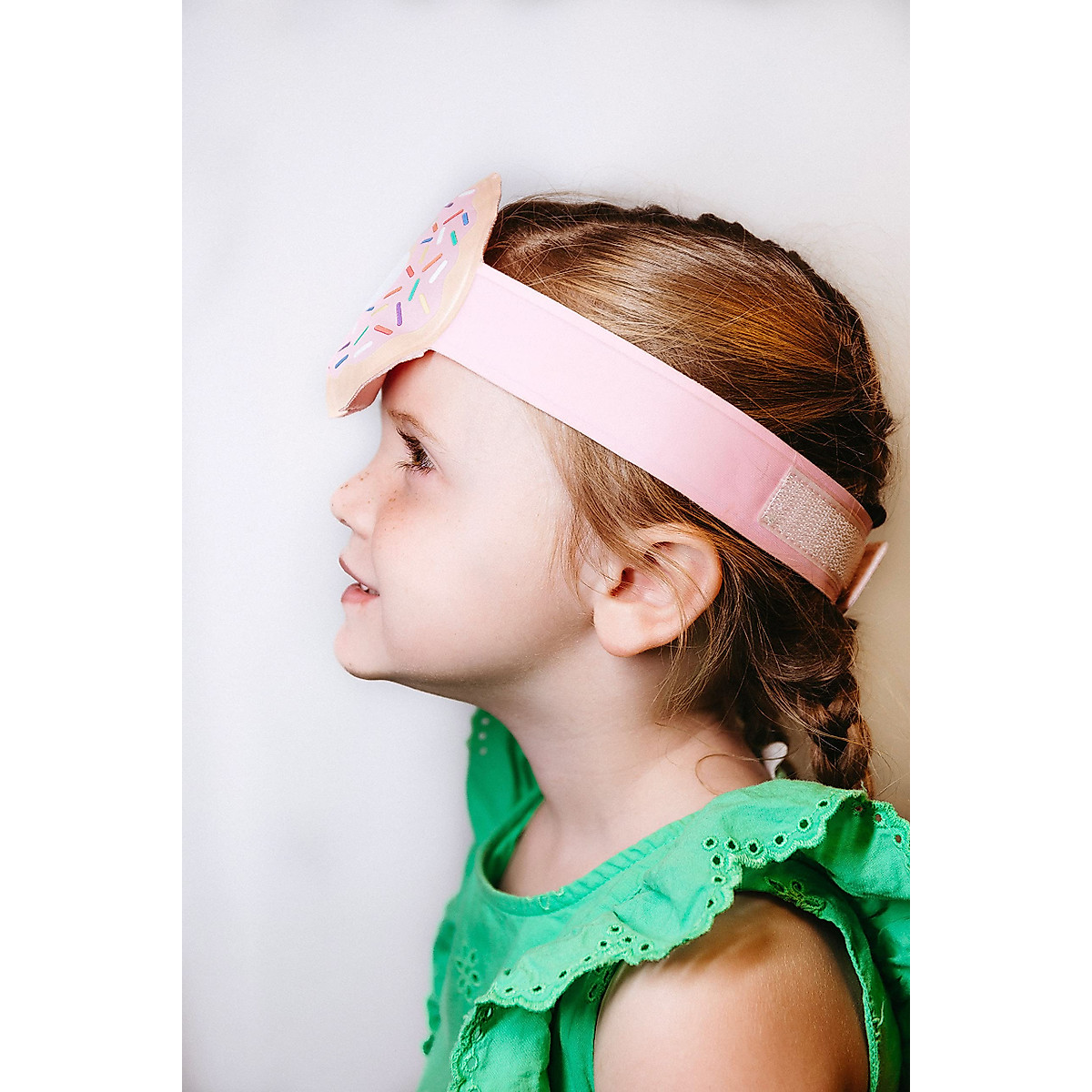 GooseEgged - Hands Free Ice Pack for Kids; Kids Ice Pack, Ice Packs for Kids, Kids Ice Packs for Boo Boos - for Bumps and Temperatures; Baby Shower and Registry Essential (Donut)