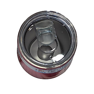 CAMBRIDGE Wine Tumbler 14oz. Stemless Stainless Steel BPA Free (Red Ombre)