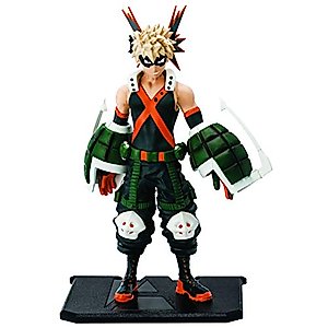 ABYSTYLE Studio My Hero Academia Katsuki Bakugo SFC Collectible PVC Figure 7.5" Tall Statue MHA Anime Manga Figurine Home Room Office Decor Gift