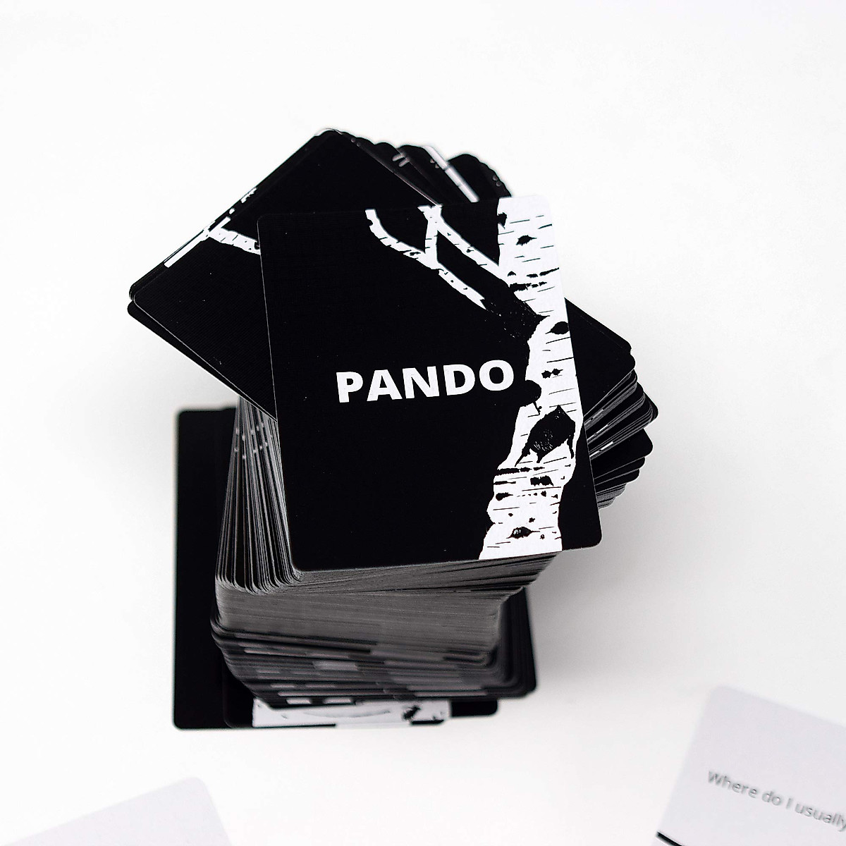 PANDO - The Party Game and Conversation Starter for Friends and Family - Icebreaker Game and Get to Know You Game - Compete to Answer Unpredictable Trivia Questions About Your Friends and Family