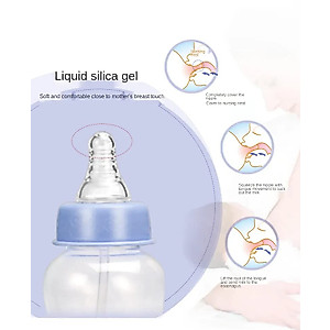 4 Pack Anti-Colic Options+ Baby Bottles, Narrow Pretty Baby, 5oz 145ml