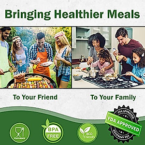 OnOnWare Oil Spray Bottle For Cooking 6.76 oz Cooking Oil Sprayer For Air Fryer | Glass Spray Bottles For Essential Oils | Cooking Oil Sprayer Salad Dressing Mister | Baking, Frying, BBQ