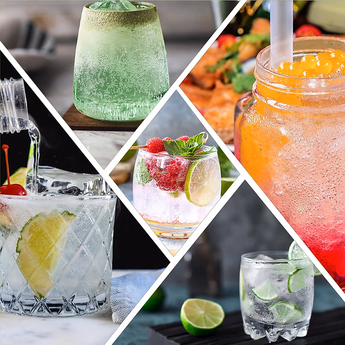 KmaxShip Portable Sparkling Water Maker 1000ml - Large Capacity Soda Maker Machine for Home and Outdoor Use Seltzer Water Maker, No Electricity Needed Soda Water Maker (White, 1000ML)