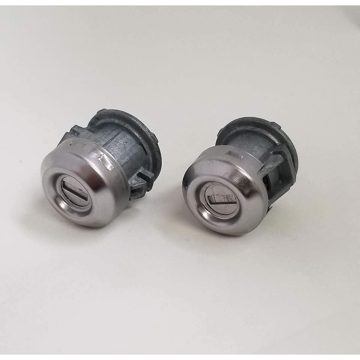 Ri-Key Security - Pair of Door Lock Cylinders Lock Set with Keys for Ford F250 1999-2015