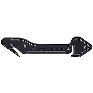 Dr. Shrink DS-008 Wrap and Strap Knife, BLACK