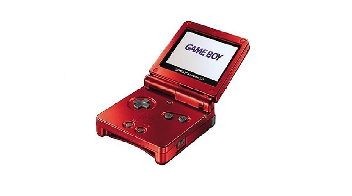 Nintendo Game Boy Advance SP AGS-101 Flame Red | Brighter Screen