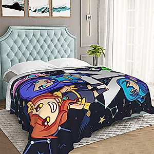 chengdouyixinhongyeshangmaoyouxiangongsi Its-Funneh The-Krew Blankets Super Soft Warm Throw Blanket,Ultra-Soft Micro Fleece Blanket, Warm, Lightweight, Throw for Home Bed, Sofa & Dorm