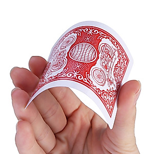 LotFancy Playing Cards, 2 Pack, Decks of Cards, Poker Size Standard Index, for Blackjack, Euchre, Canasta Card Game, Casino Grade Poker Cards, Blue and Red