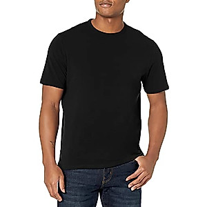 Calvin Klein Men's Cotton Stretch Lounge Short Sleeve Crewneck, Black