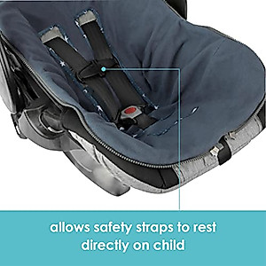 Baby Bundle 365 – Baby Car Seat Cover & Stroller Accessory – Lightweight Baby Bunting for Year Round Comfort