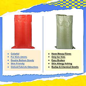 succulentlovers Potato Sack Race Bags - 25 PCS Outdoor Games Sack Race Bags, 3-Legged Race Bands, Egg Spoon Relay Race, Plastic Medals, Carnival Outdoor Lawn Party Games for Adults & Family