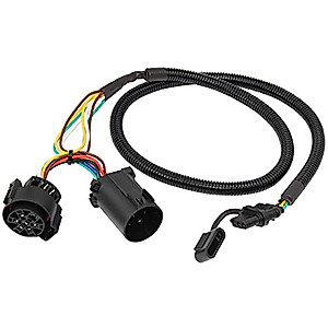 Oyviny Replacement 55384 USCAR 4-Pin Trailer Wiring Harness with USCAR 7 Way Connector 41 Inches Length Plug and Play Adapter