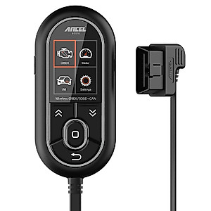 ANCEL BD310 2 in 1 Diagnostic OBD2 Code Reader Automotive Trip Computer Car Health Monitor with ANCEL Protective Case Storage Bag