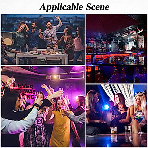 Toyvian 10PCS Rolling Dice Cup Professional Black Dice Cup Cylindrical Dice Box Club Bar Entertainment Game for Party Decor