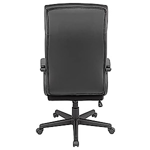 STAPLES Rutherford Luxura Manager Chair, Black