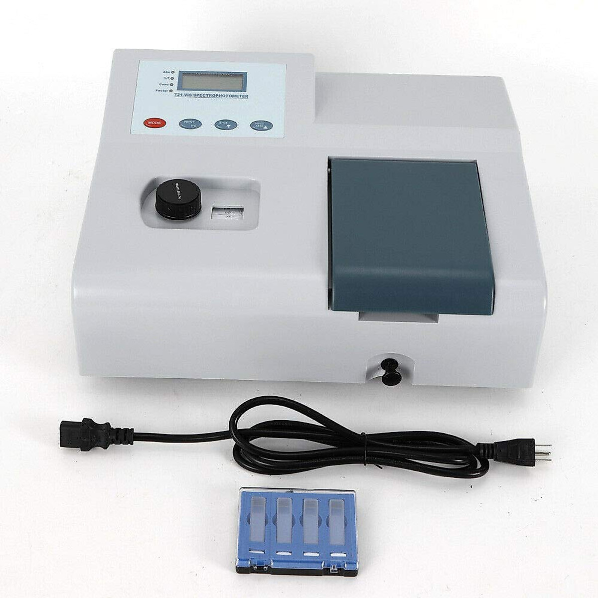 Portable Lab Equipment Wavelength Visible Spectrophotometer 350-1020NM 110V 721 US Stock