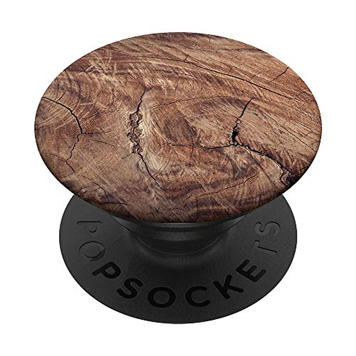 Wood Grain Design Wood Pop Socket Gift