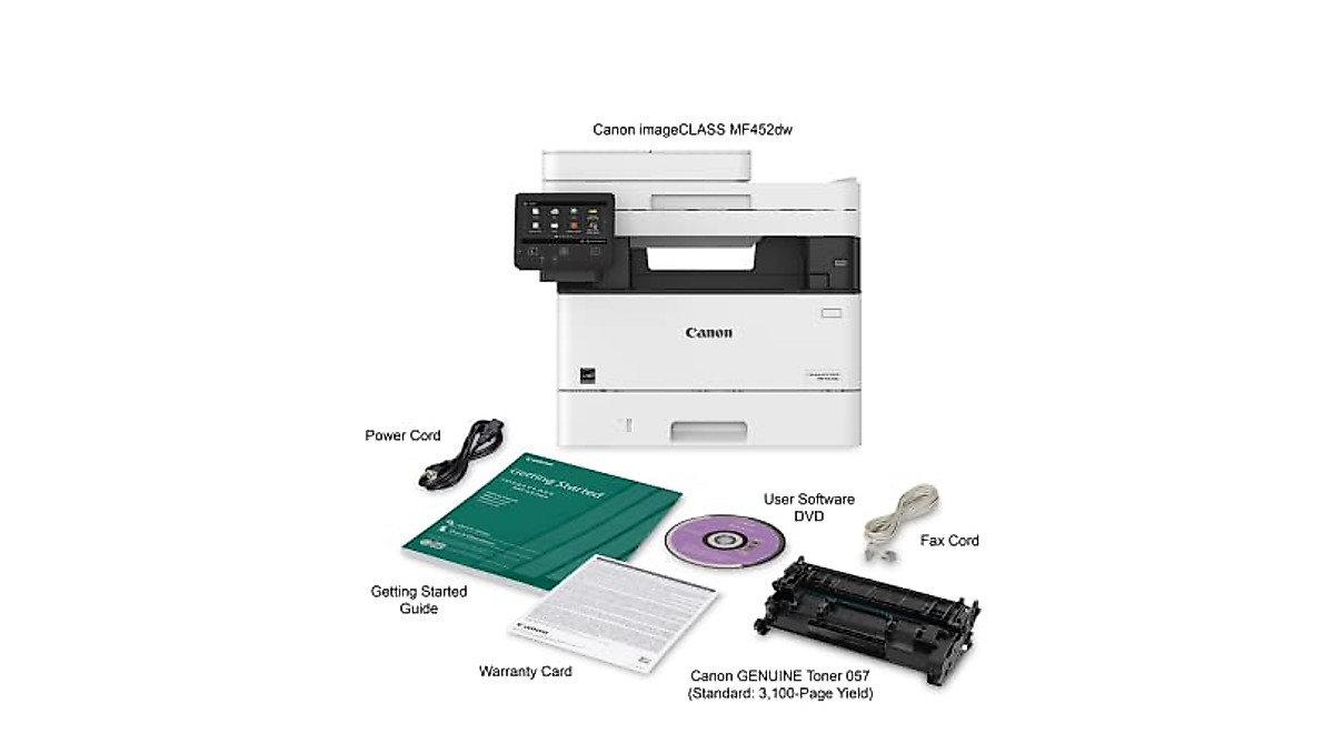 Canon imageCLASS MF452dw All-in-One Wireless Laser Printer | Fast ...