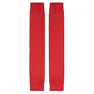 Century Star Football Socks Calf Compression Sleeves for Men Running Sports Football Socks Backplat Football Accessories Scrunch ed Socks Football Soccer Socks Men Red M