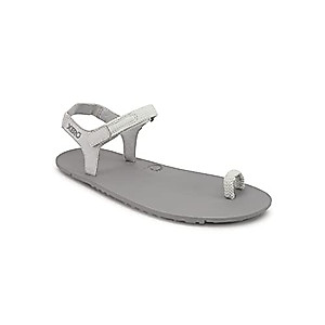 Xero Shoes Women's Jessie Lightweight Sandal - Barefoot Minimalist Sandal Oyster Gray,7