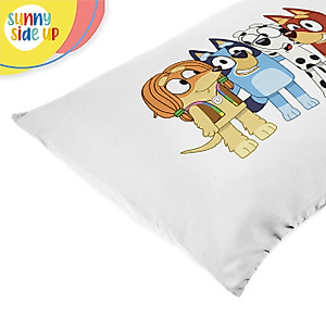 Bluey & Bingo 2 Pack Reversible Pillowcases - Double Sided Pillow Covers, Kids Super Soft Bedding