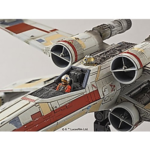 Bandai Hobby Star Wars 1/72 X-Wing Red Squadron (Special Set), Multicolor