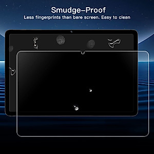 JETech Screen Protector for Samsung Galaxy Tab S8 Plus 2022 / Tab S7 FE 2021 / Tab S7 Plus 2020 12.4-Inch with Easy Installation Frame, Tempered Glass Film, HD Clear, 2-Pack