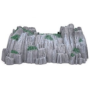3PCS Model Train Railway Rockery Cave Tunnels Plastic 1:87 HO Scale DIY Miniature Railway Scene Accessories