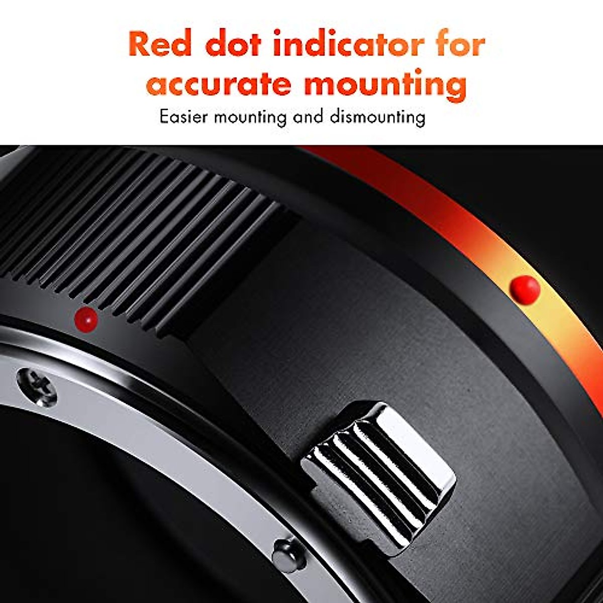 K&F Concept Lens mount adapter Compatible with Nikon AI Nikkor F Mount Lens to Sony Alpha E NEX Mount Mirrorless Camera with Matting Varnish Design Compatible for Sony A6000 A6400 A7II A5100 A7 A7RIII