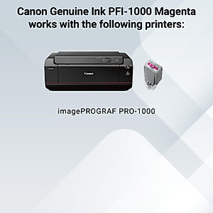 CanonInk Lucia PRO PFI-1000 Magenta Individual Ink Tank