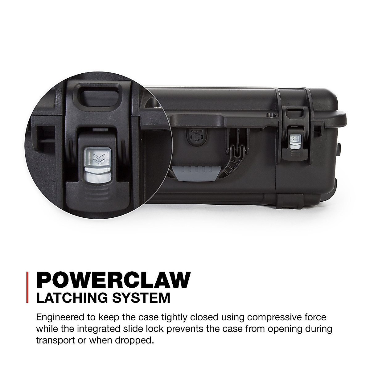 Nanuk Wheeled Series 935 Lightweight NK-7 Resin Waterproof Protective Case for DSLR Camera, 3 Lenses, Flash, Black