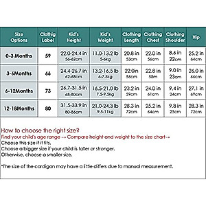 Simplee kids Baby Infant Boy Girl Winter Warm Snowsuit Outwear Newborn Hooded Footed Romper Jumpsuit for 0-3 Months