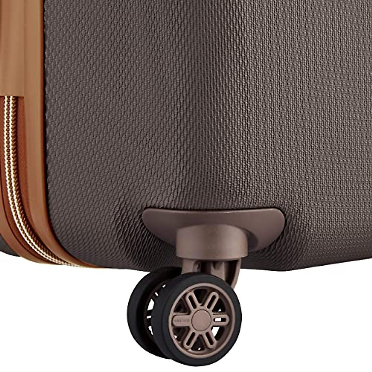 DELSEY PARIS Chatelet Air Hardside Luggage, Spinner Wheels, Chocolate Brown, Carry-on 21 Inch