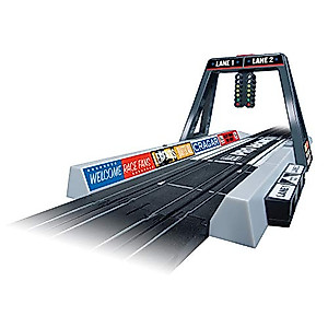 Hot Wheels Slot Car Racing Set - Snake v. Mongoose - 13 Foot Slot Race Track by Auto World