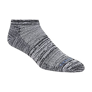 Skechers womens 5 Pack Low Cut Socks, Steel Grey/Cool Grey, 9 11 US