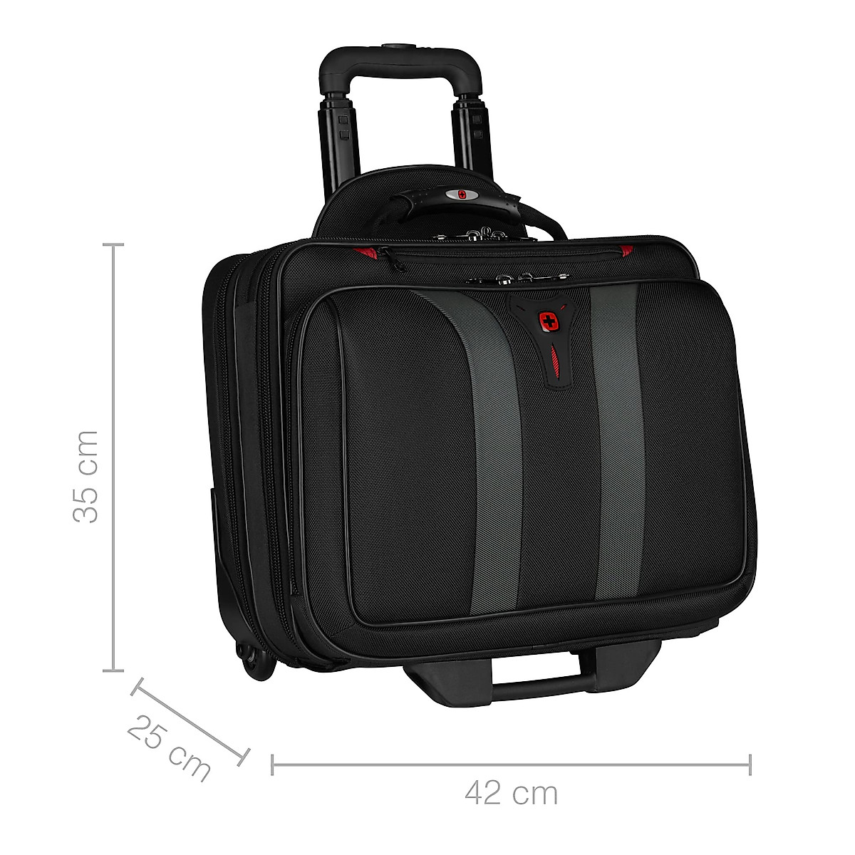 Wenger/SwissGear 600659 17" Trolley Case Laptop Bag Laptop Bags Laptop,42 x 35 x 25 cm, 24 Liter