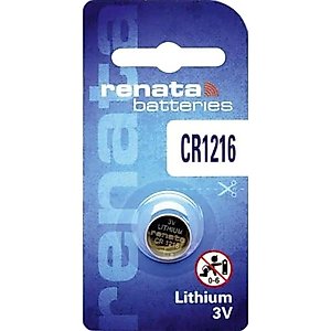Renata CR12161Pk No. Cr1216 Lithium Coin Battery