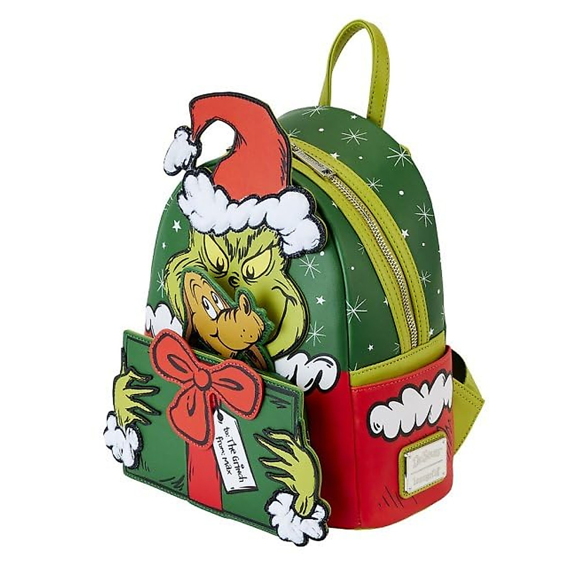 Loungefly Dr. Seuss' How the Grinch Stole Christmas! Santa Cosplay Mini Backpack