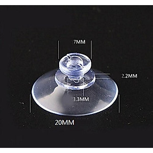 Angel Professional Strength Suction Cups 20mm (20 Packs) Without Hook